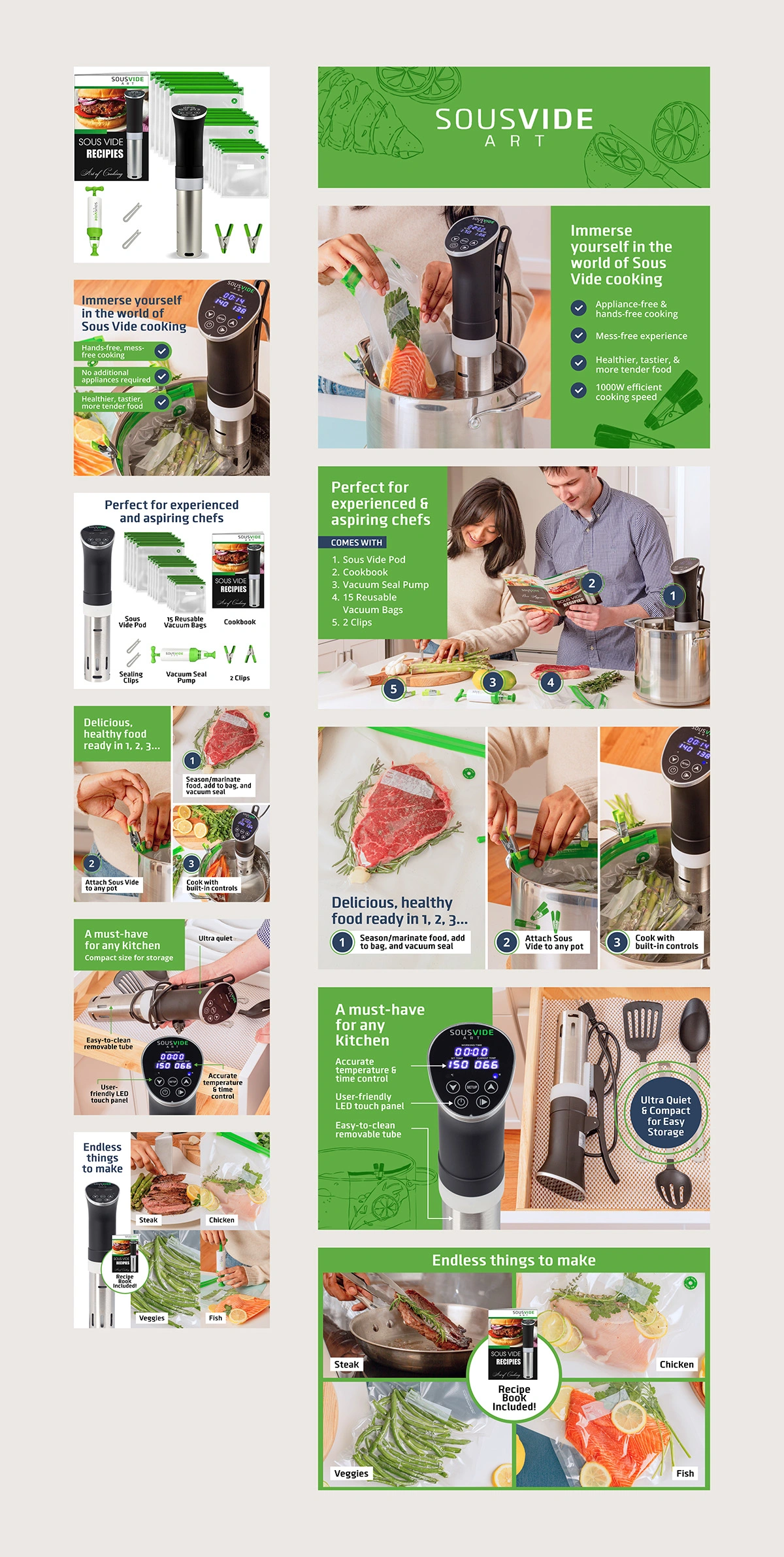 Creative + Engaging Amazon Designs | Marissa Puttagio