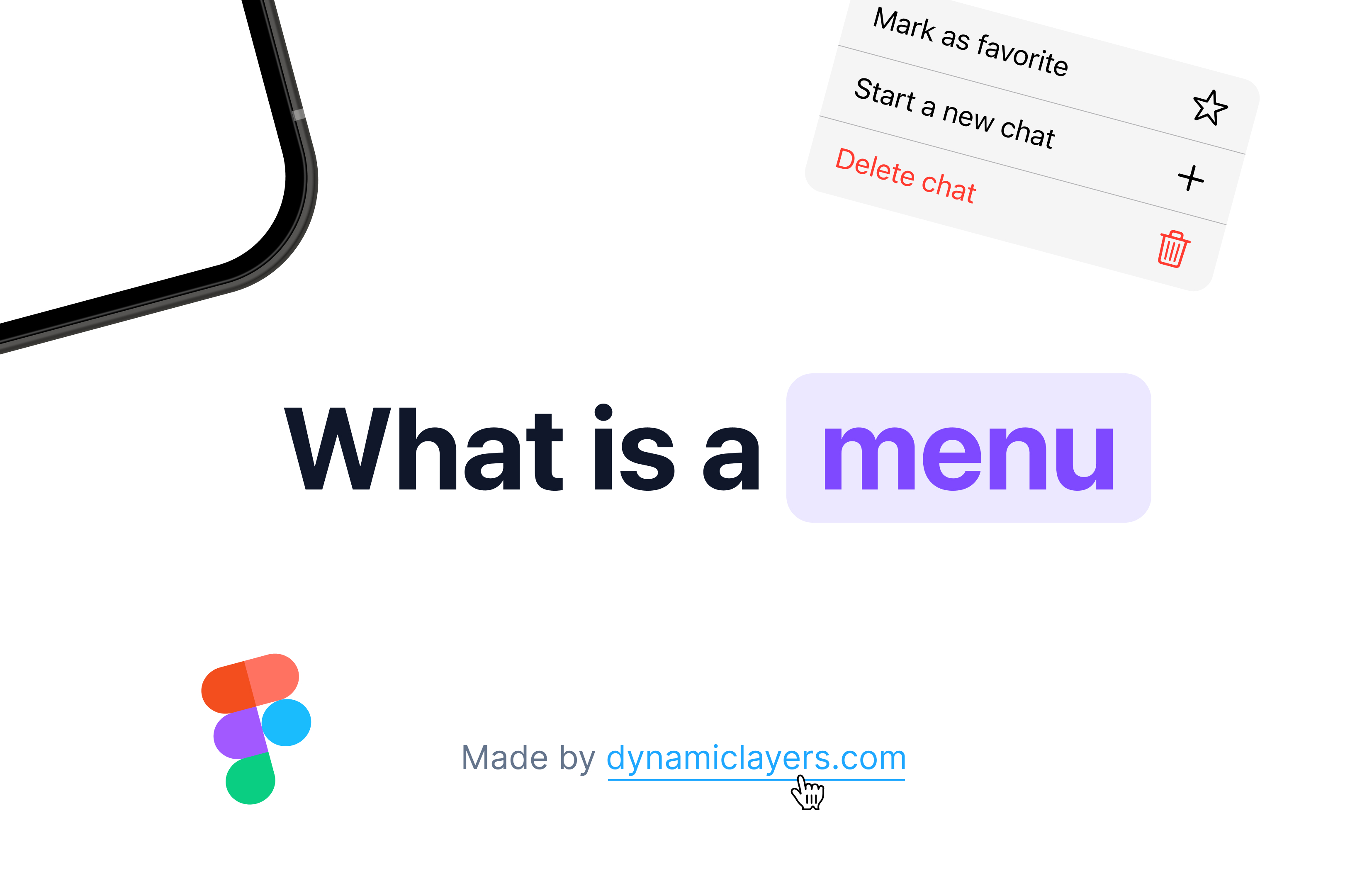 What is a menu?