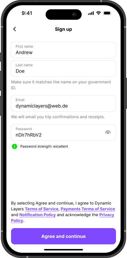 Dynamic Layer | Mobile App Design System UI Kit