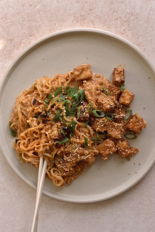 Creamy Chipotle Ramen Stir-Fry | Fueled Naturally