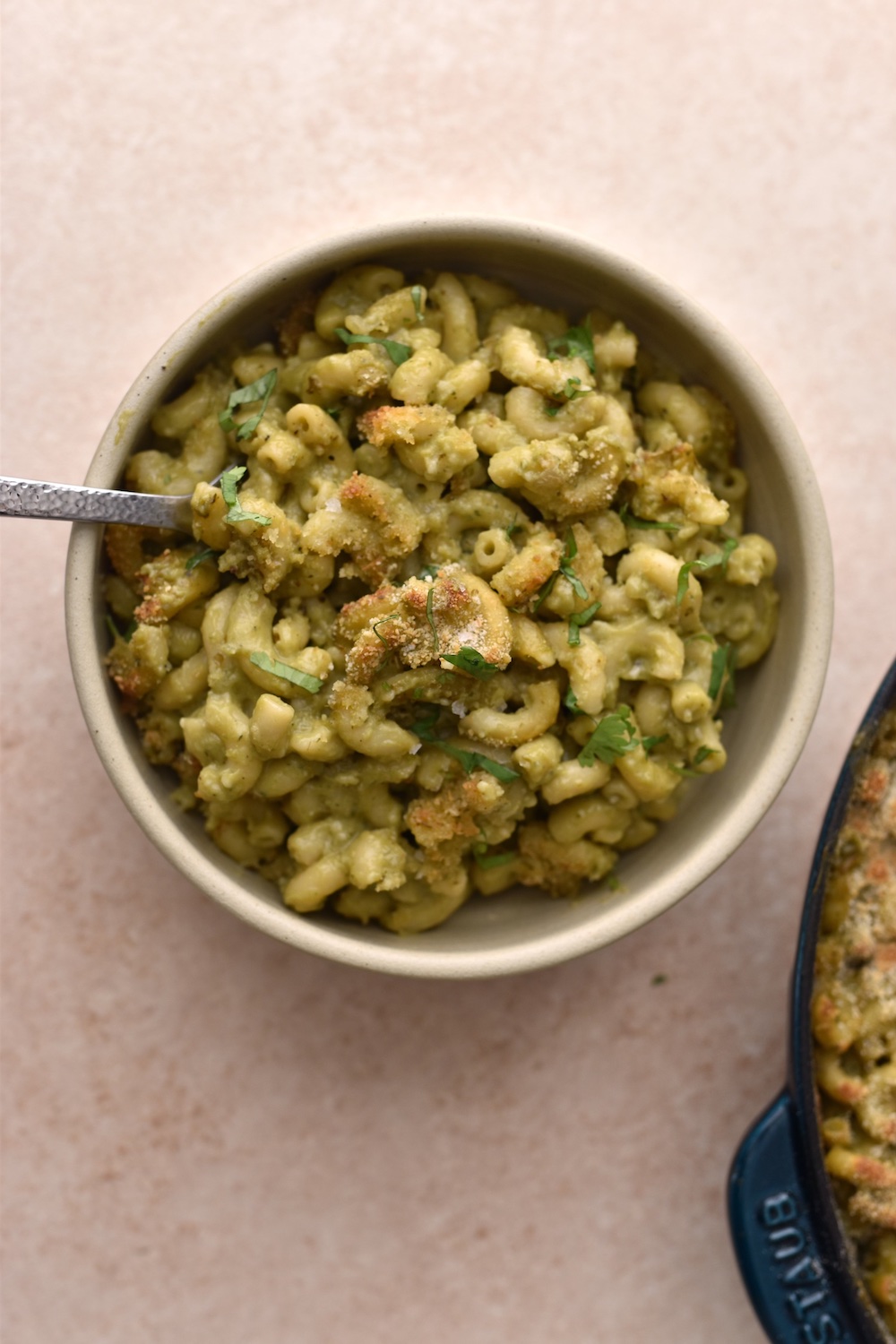Poblano Mac and Cheese | Fueled Naturally