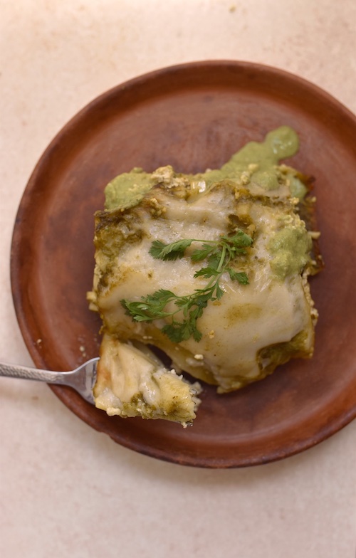 Mexican Green Lasagna | Fueled Naturally
