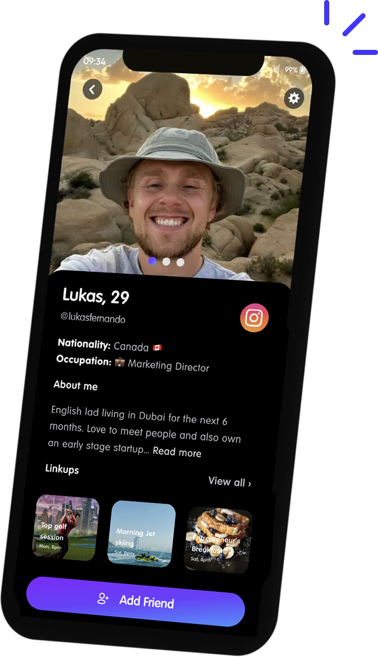 Linkup - Meet people like you, IRL 🌎