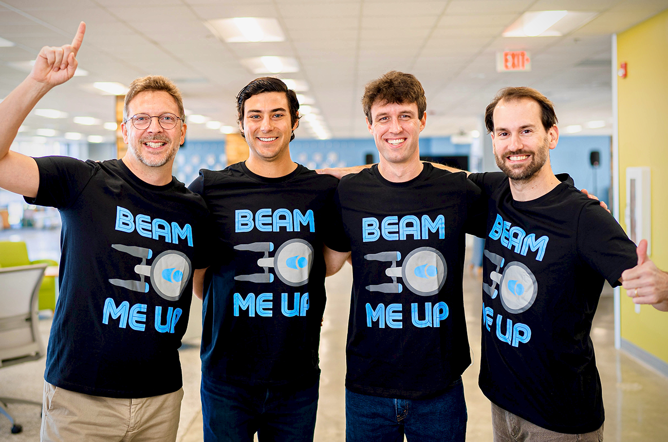 A look behind the Beam scenes