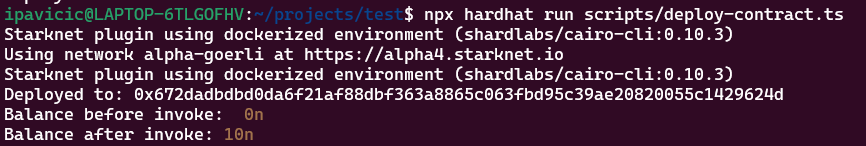 Getting Started With Starknet Hardhat Plugin Part 1 “hello World”
