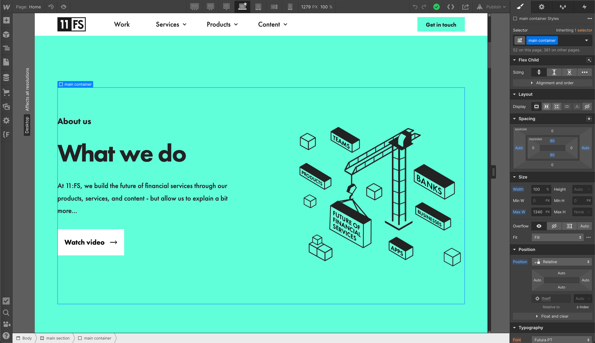 3SIX5 Digital Case Study For 11:FS
