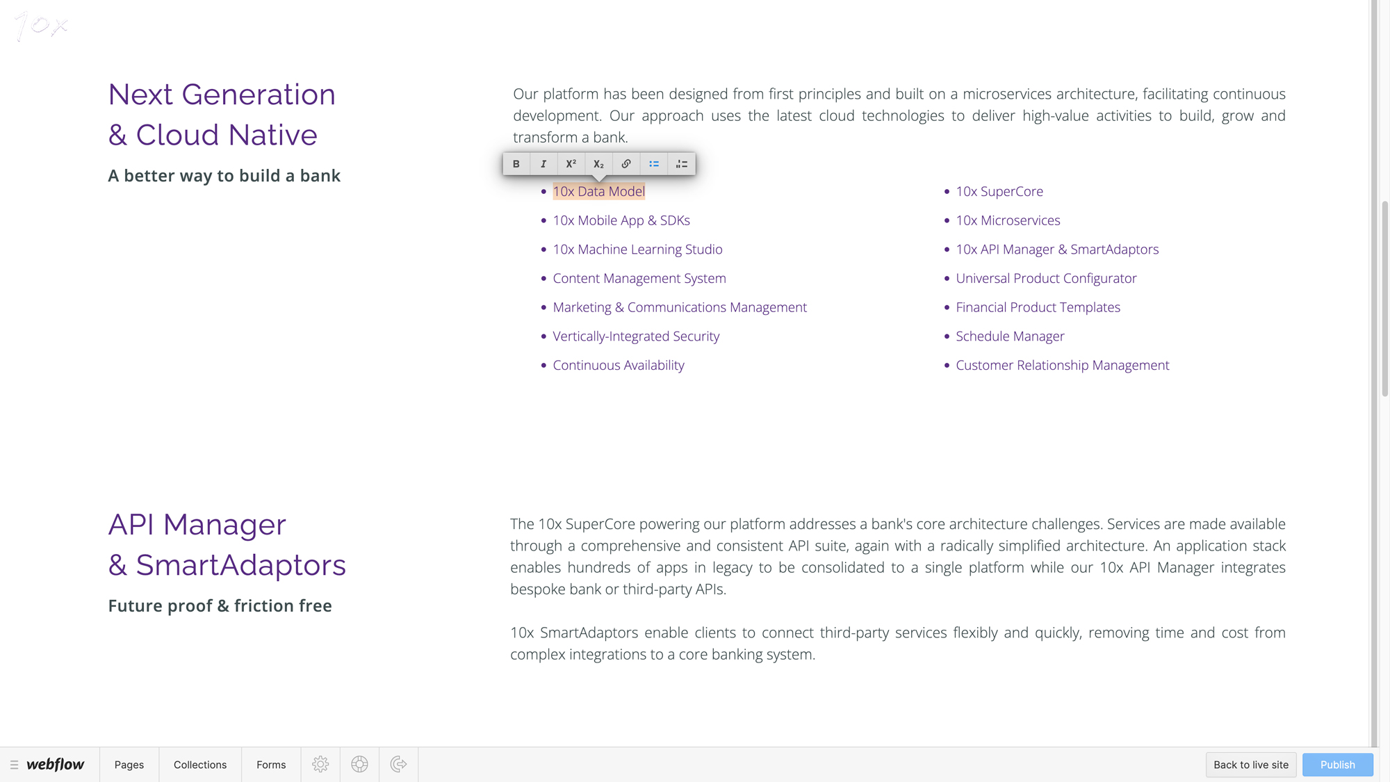 3SIX5 Digital Case Study For 10x Future Tech