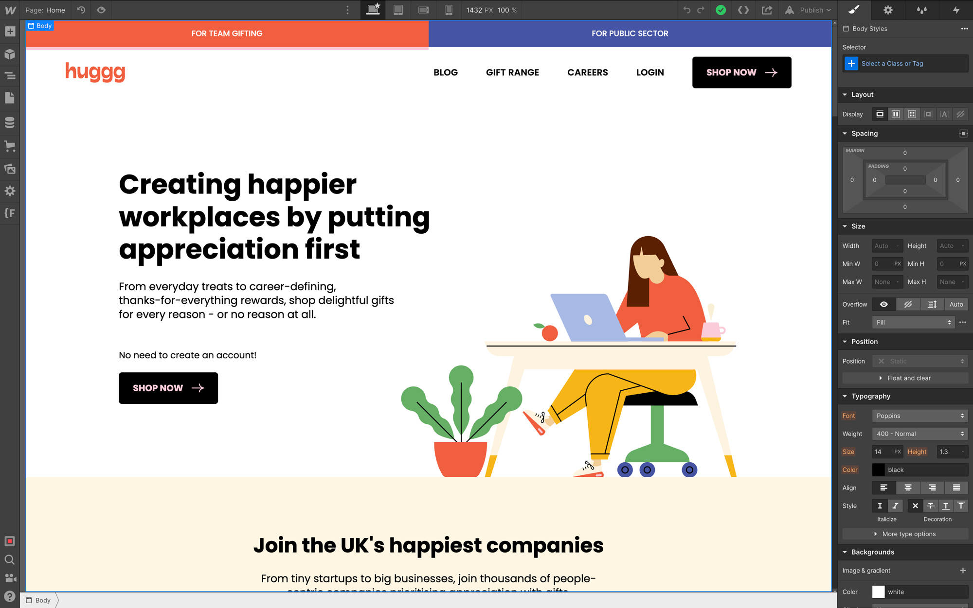 3SIX5 Digital Case Study For Huggg