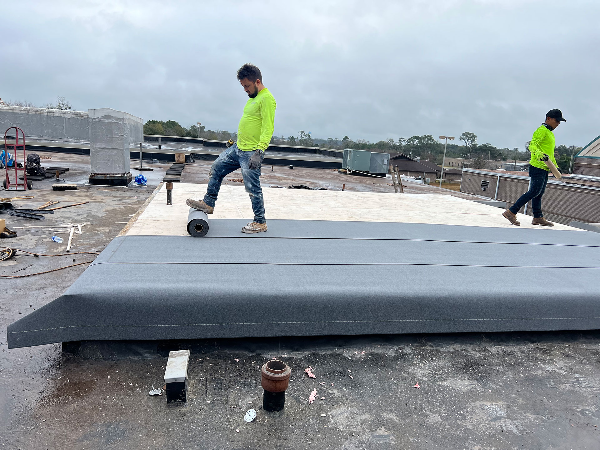 Roofing Installation - CL Burks Construction