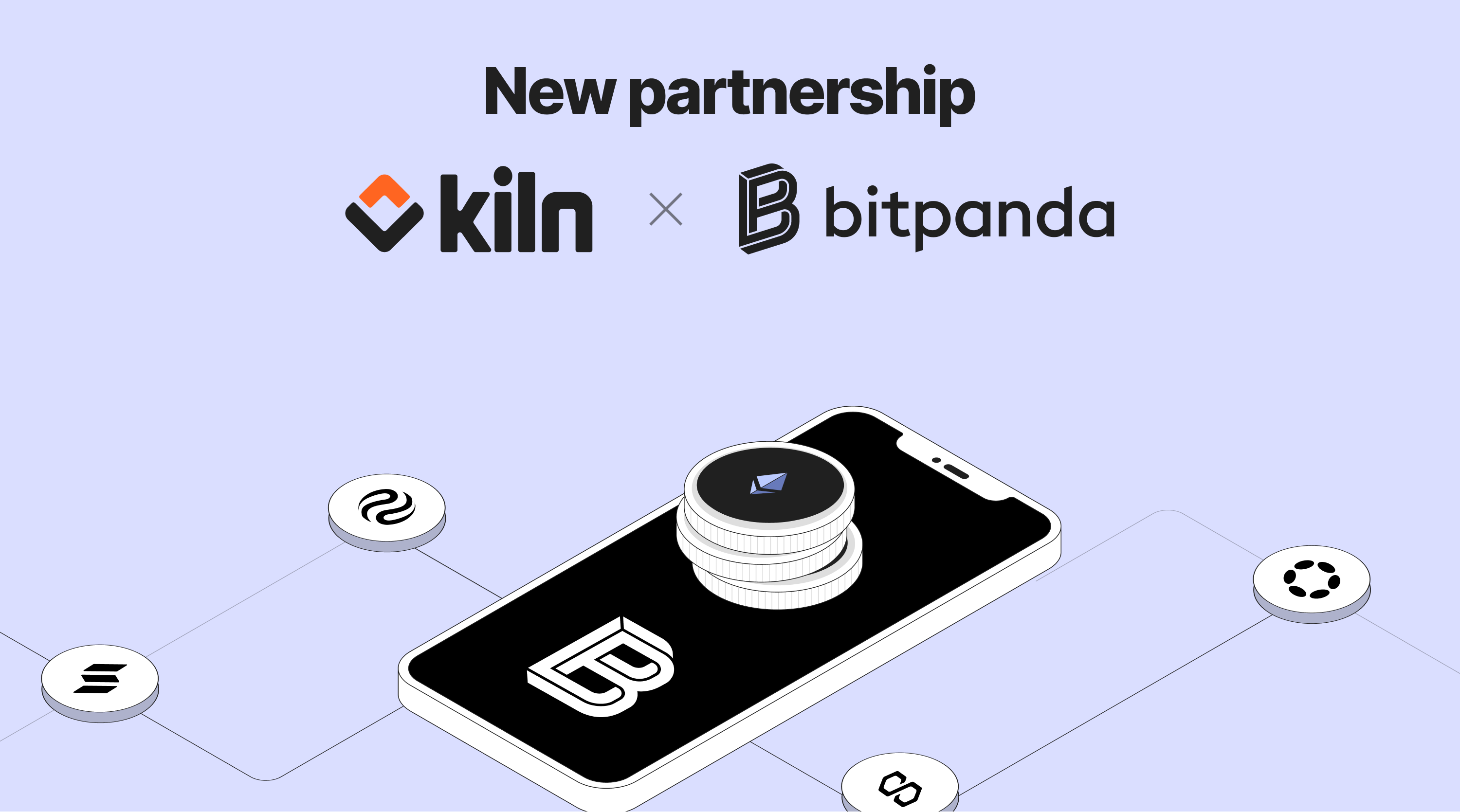 Staking is now available on Bitpanda, powered by Kiln