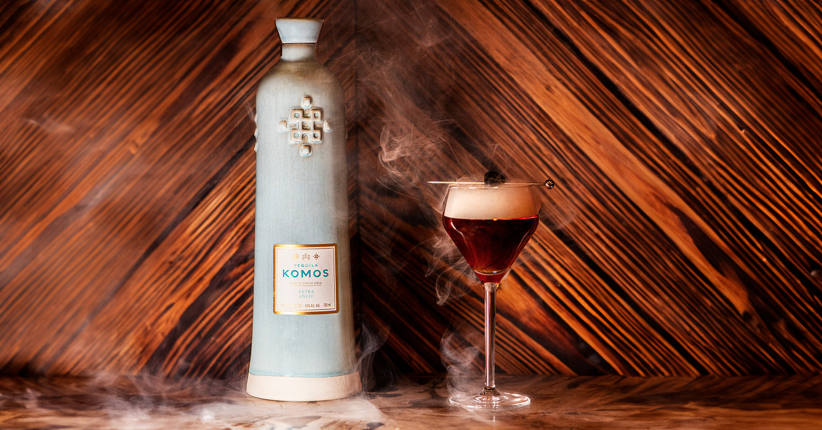 Smoked Manhattan | Komos Tequila