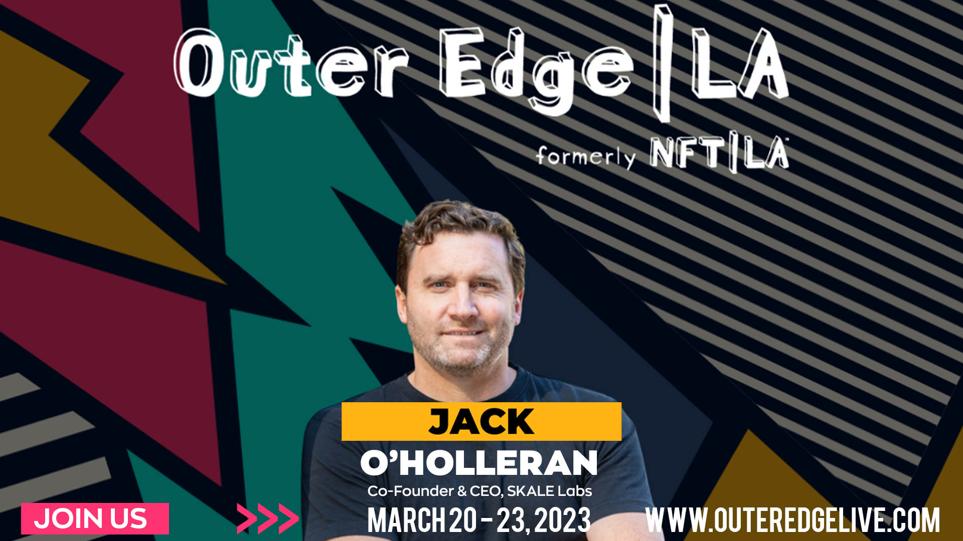 SKALE Co-Founder and CEO Jack O'Holleran is speaking at Outer Edge | LA