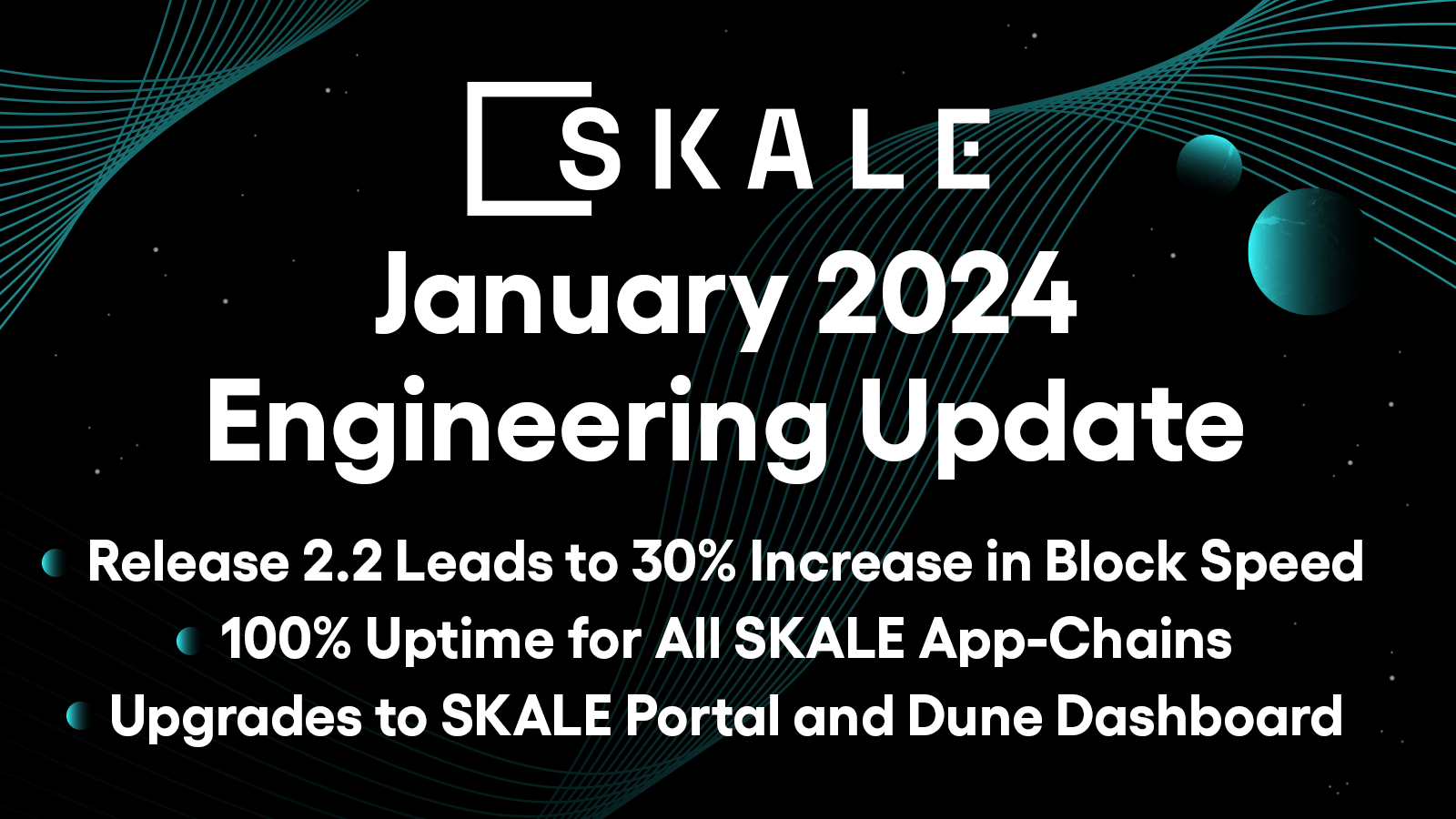 January 2024 SKALE Engineering Update: 30% Increase in Block Speed and ...