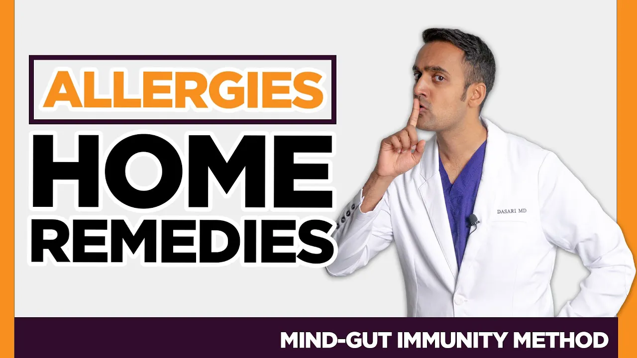 3 Natural Home Remedies [ALLERGIES CURE?] MD Specialist Explains ...