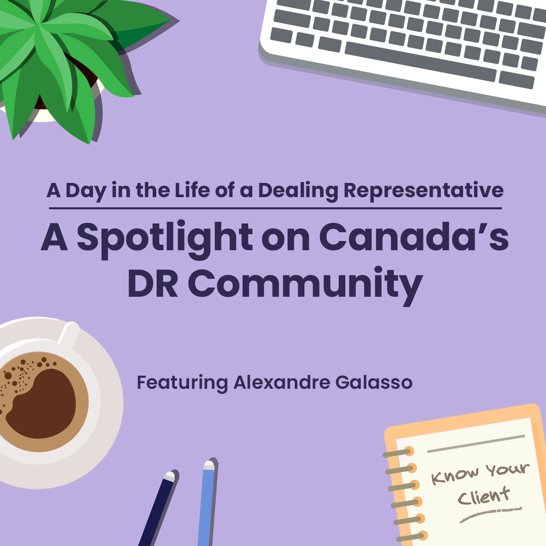 A Day in the Life of a Dealing Representative featuring Alexandre ...