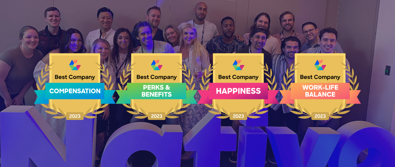 Nativo Celebrated With Four Comparably Awards for Amazing Cu