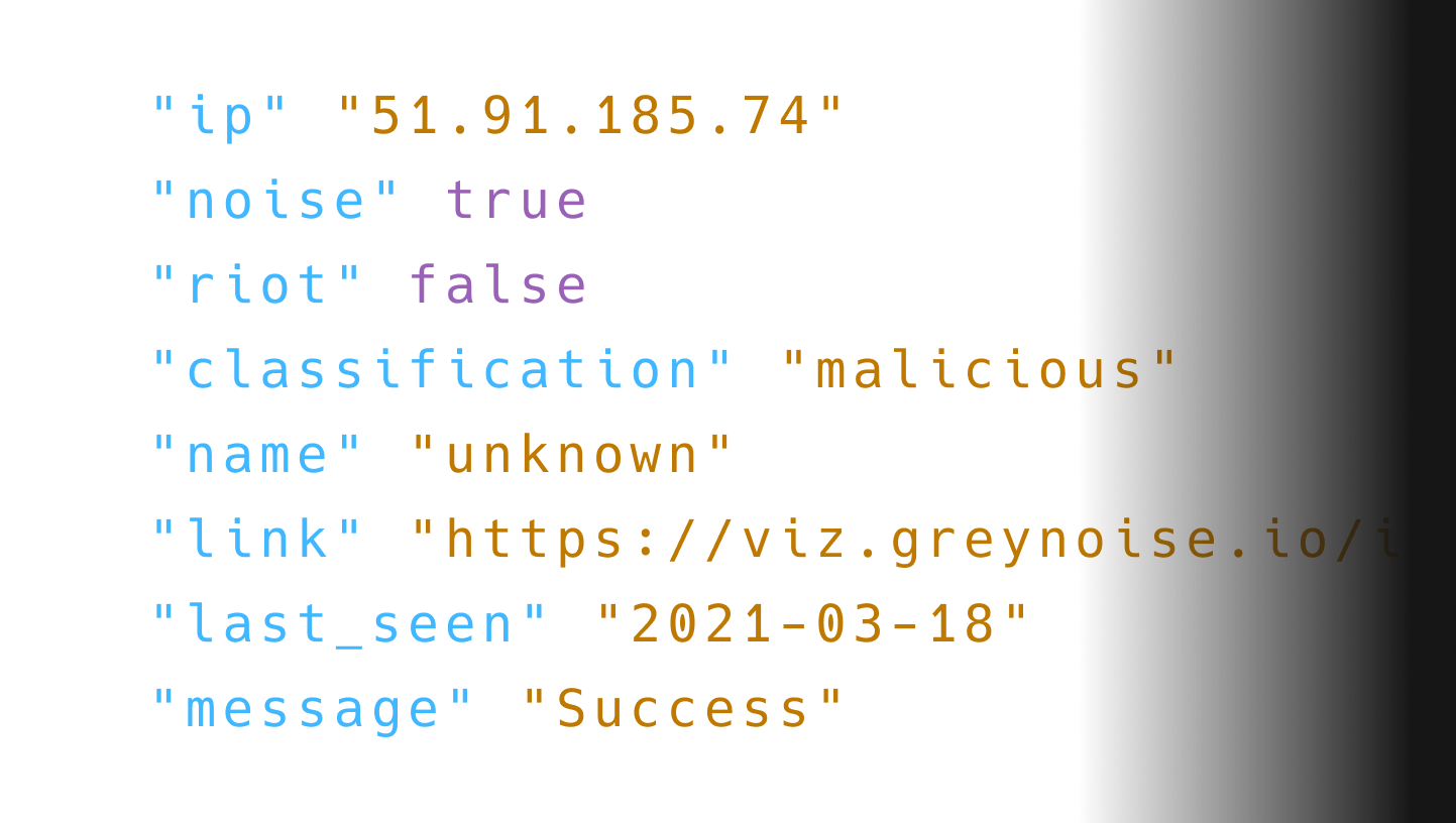 GreyNoise Community Plan | Free IP analysis