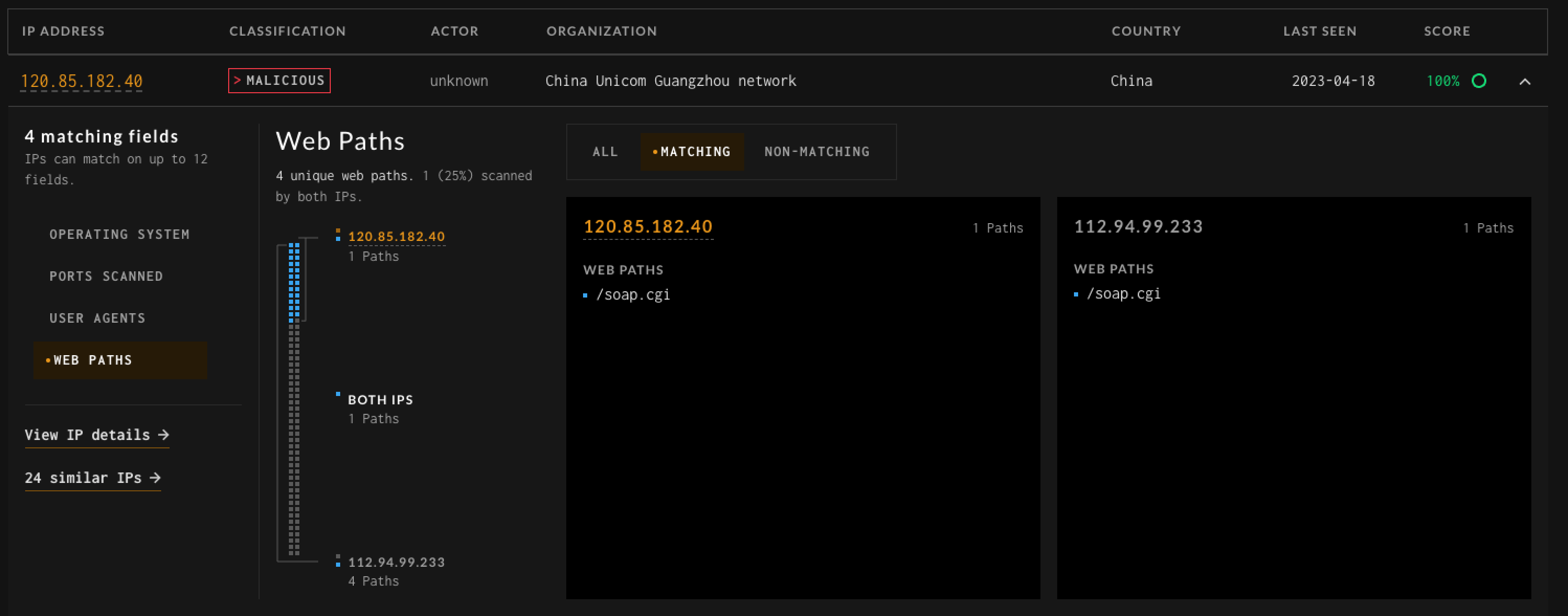 GreyNoise | IP Similarity Feature