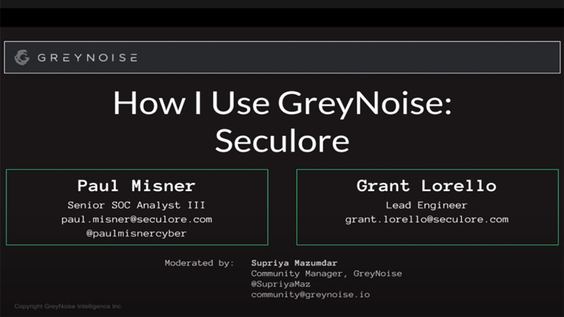GreyNoise resources include white papers, case studies, podcasts, and videos