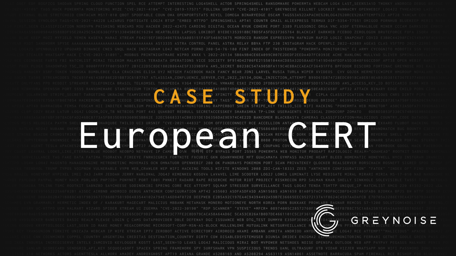How a European CERT Reduces "Time to 'No' in Alert Triage" with GreyNoise