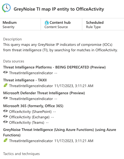 Elevating Threat Intelligence with GreyNoise and Microsoft Sentinel ...