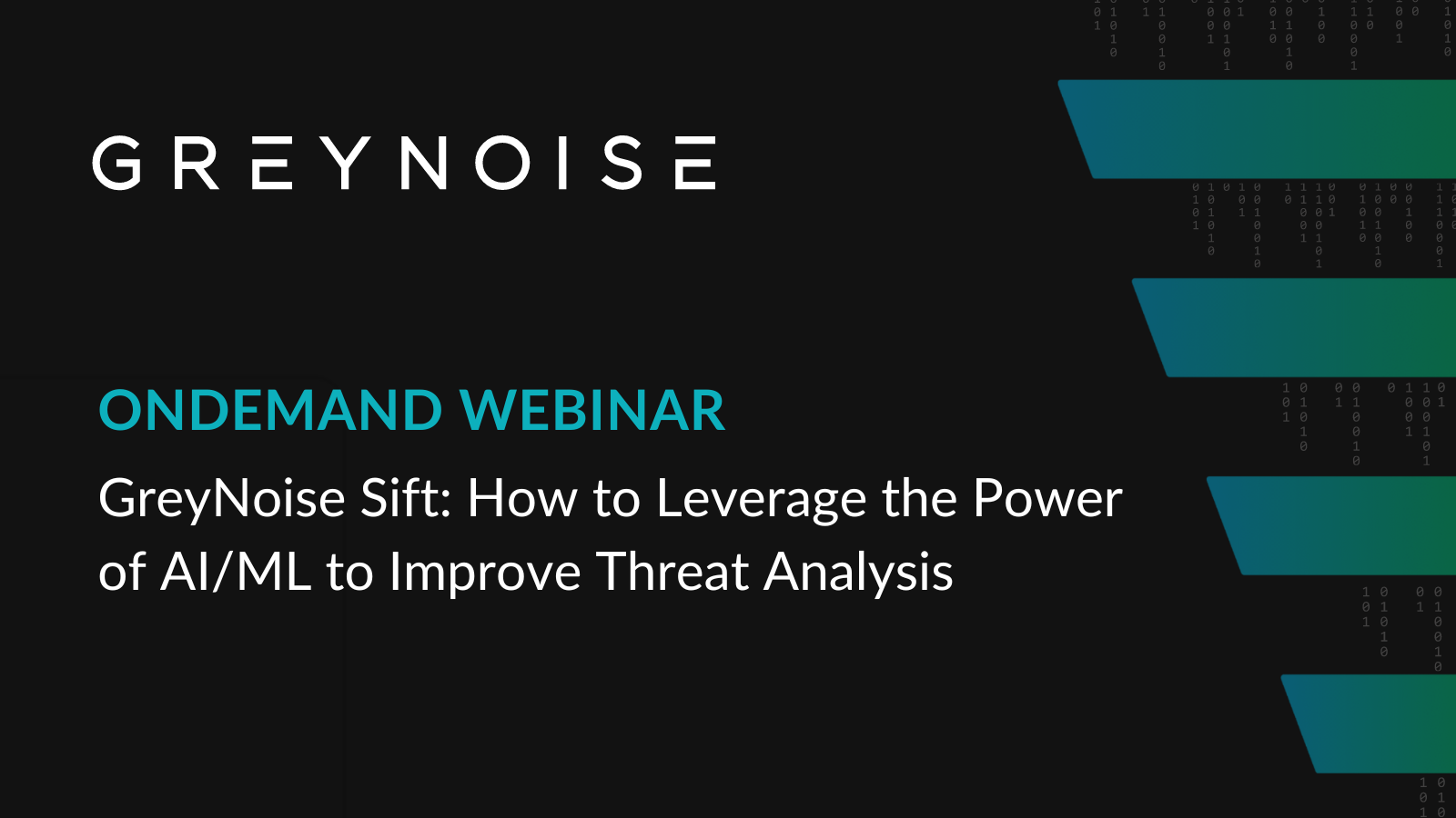 Sift: How to Leverage the Power of AI/ML to Improve Threat Analysis