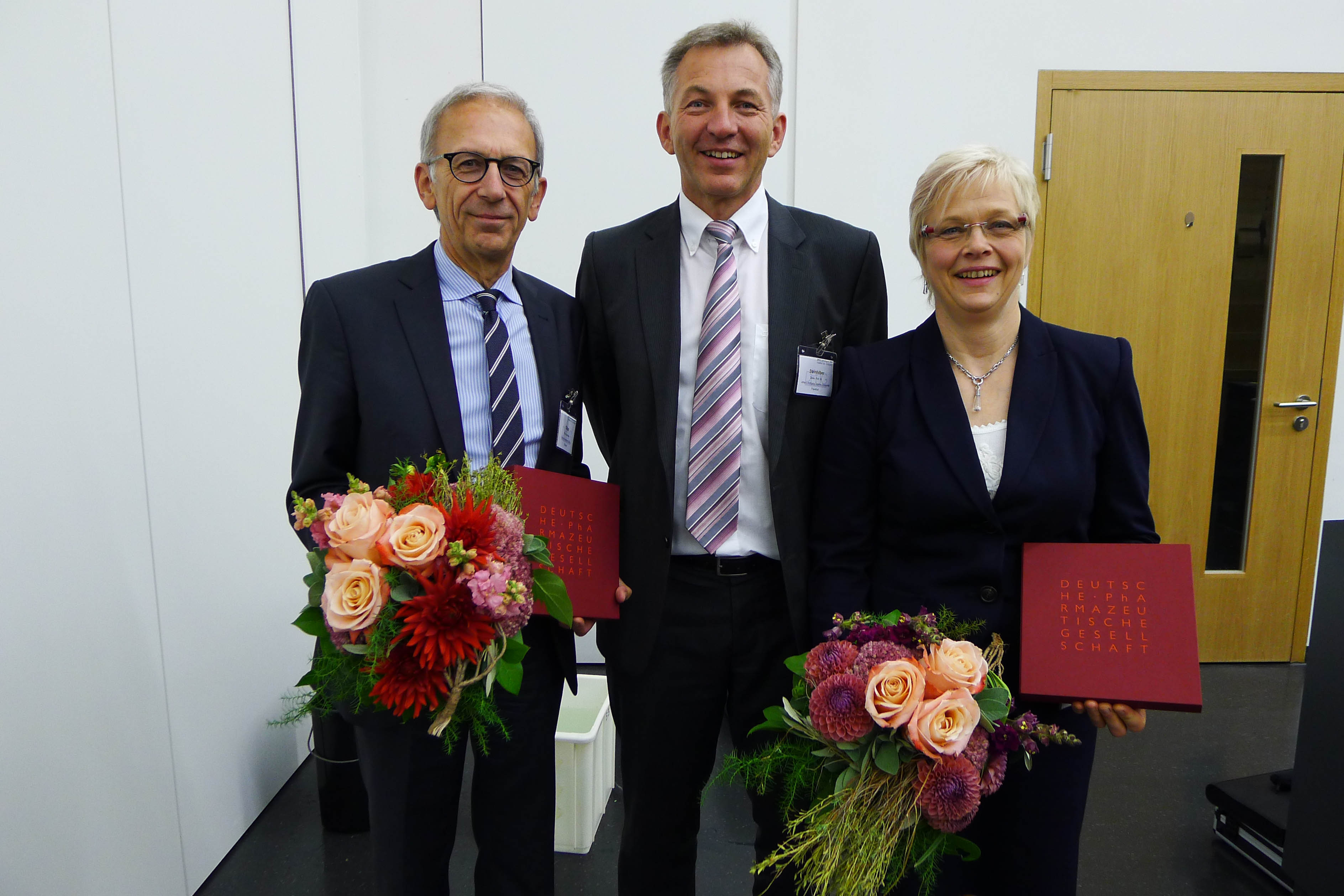 Ehrung für Dr. Anke Ritter und Peter Ditzel
