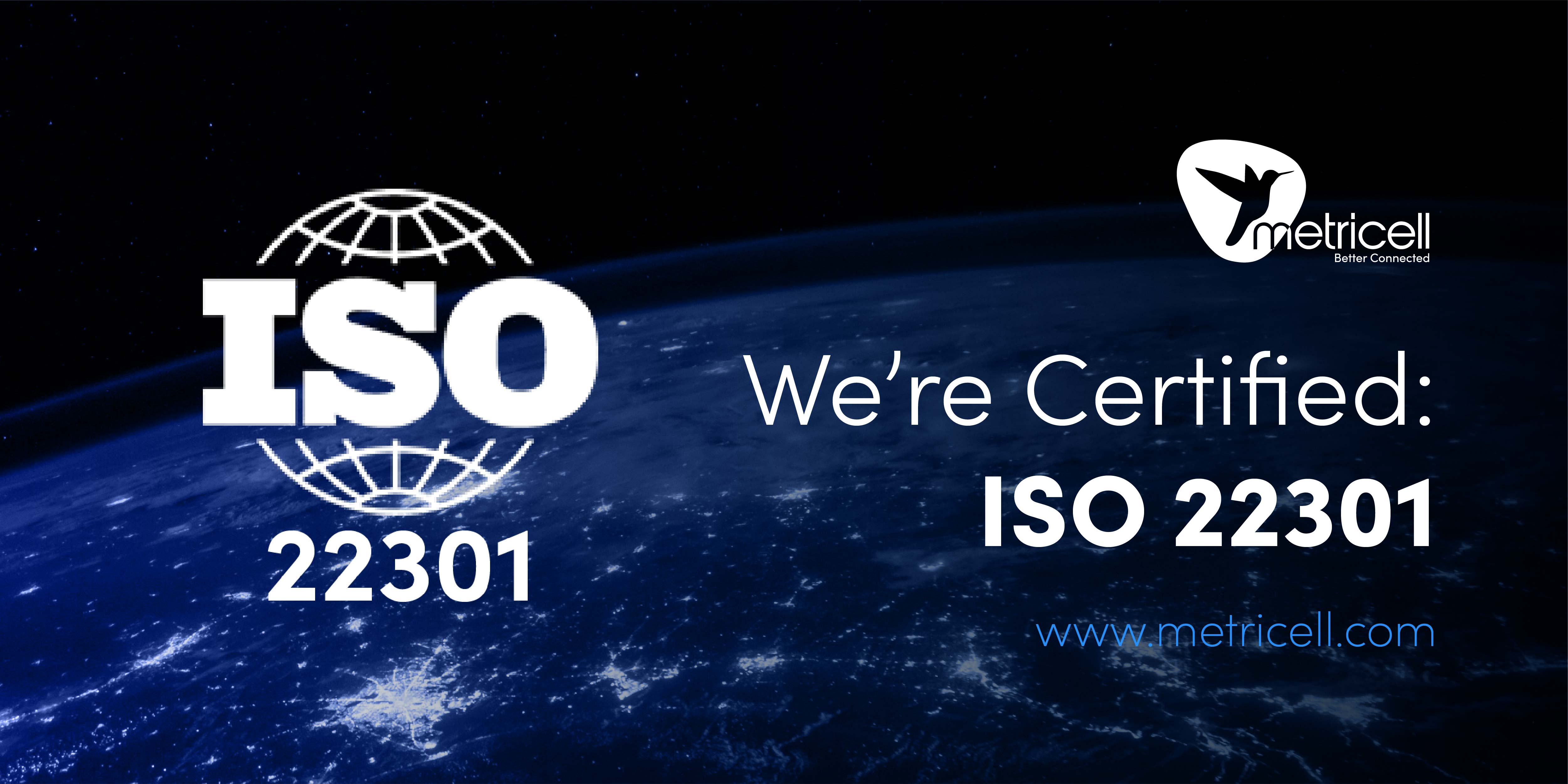 News | Metricell Certified In ISO 23001