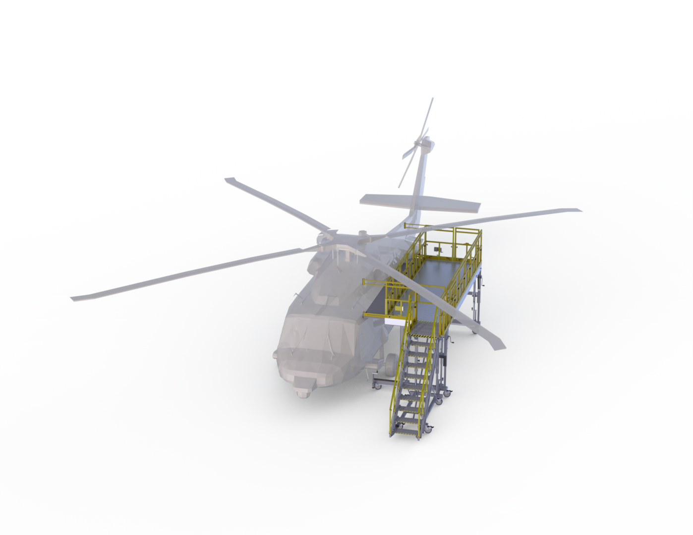 MH-60T Fuselage Stand