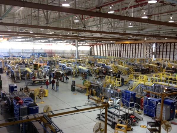 Rotary Wing Stands for a Large Depot Maintenance Facility