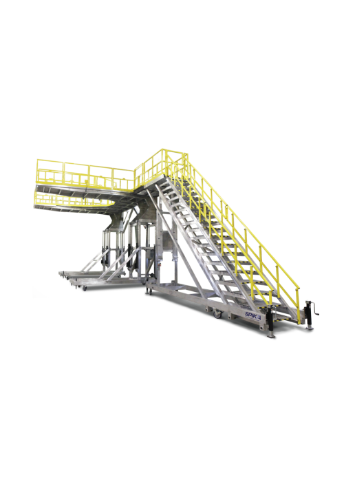 Highly Cantilevered Inspection Stand