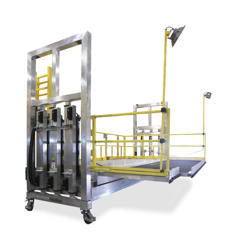 Highly Adjustable Work Platform for Aircraft Manufacturing