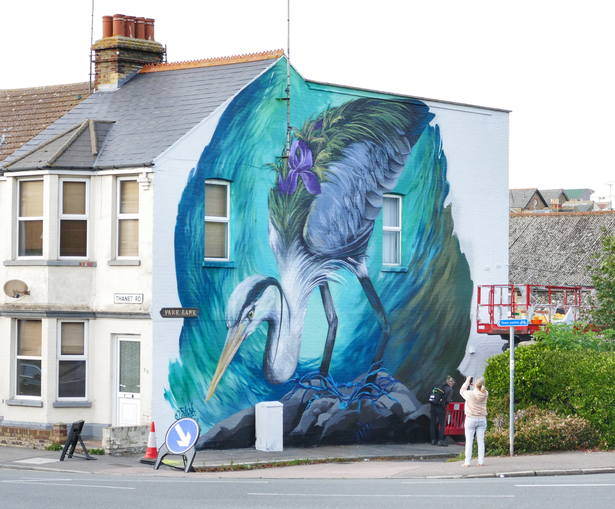 Margate adorned with 17 new murals raising awareness for ocean ...
