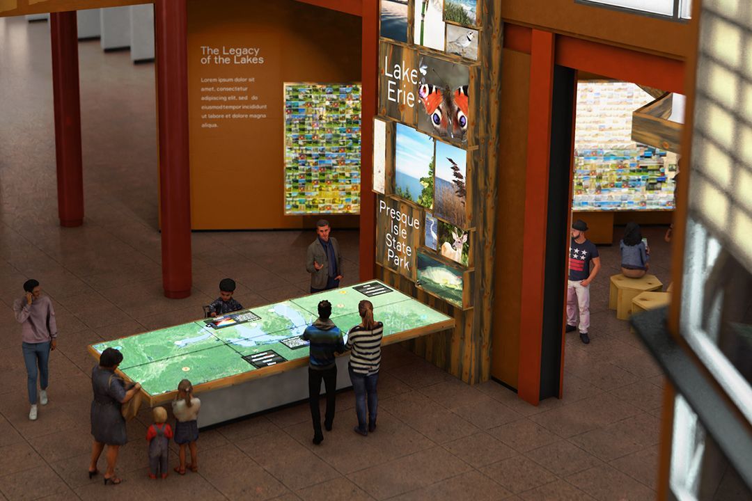 New Exhibit Concepts for the Tom Ridge Environmental Center (TREC)