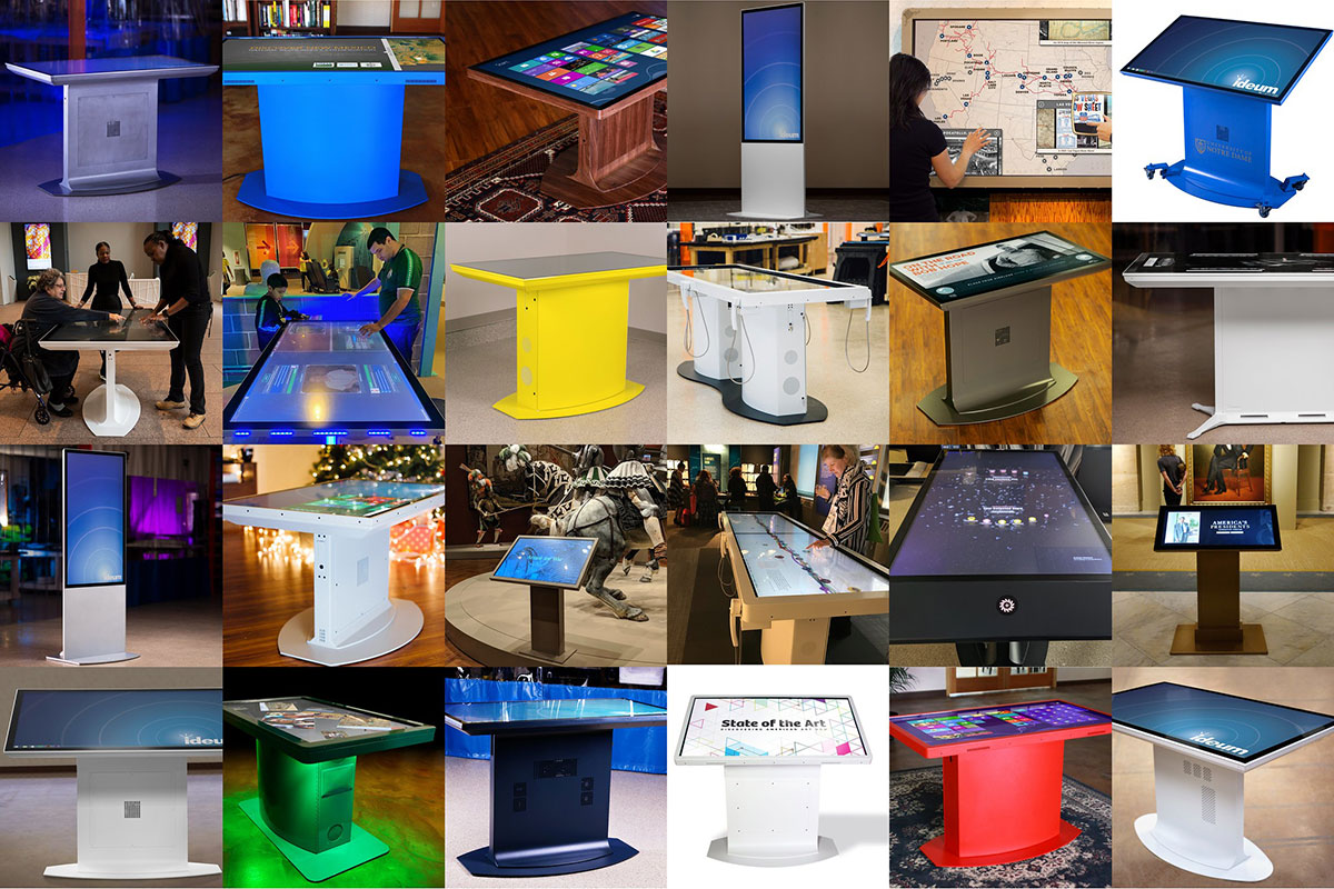 Custom Touch Tables, Kiosks, and Displays