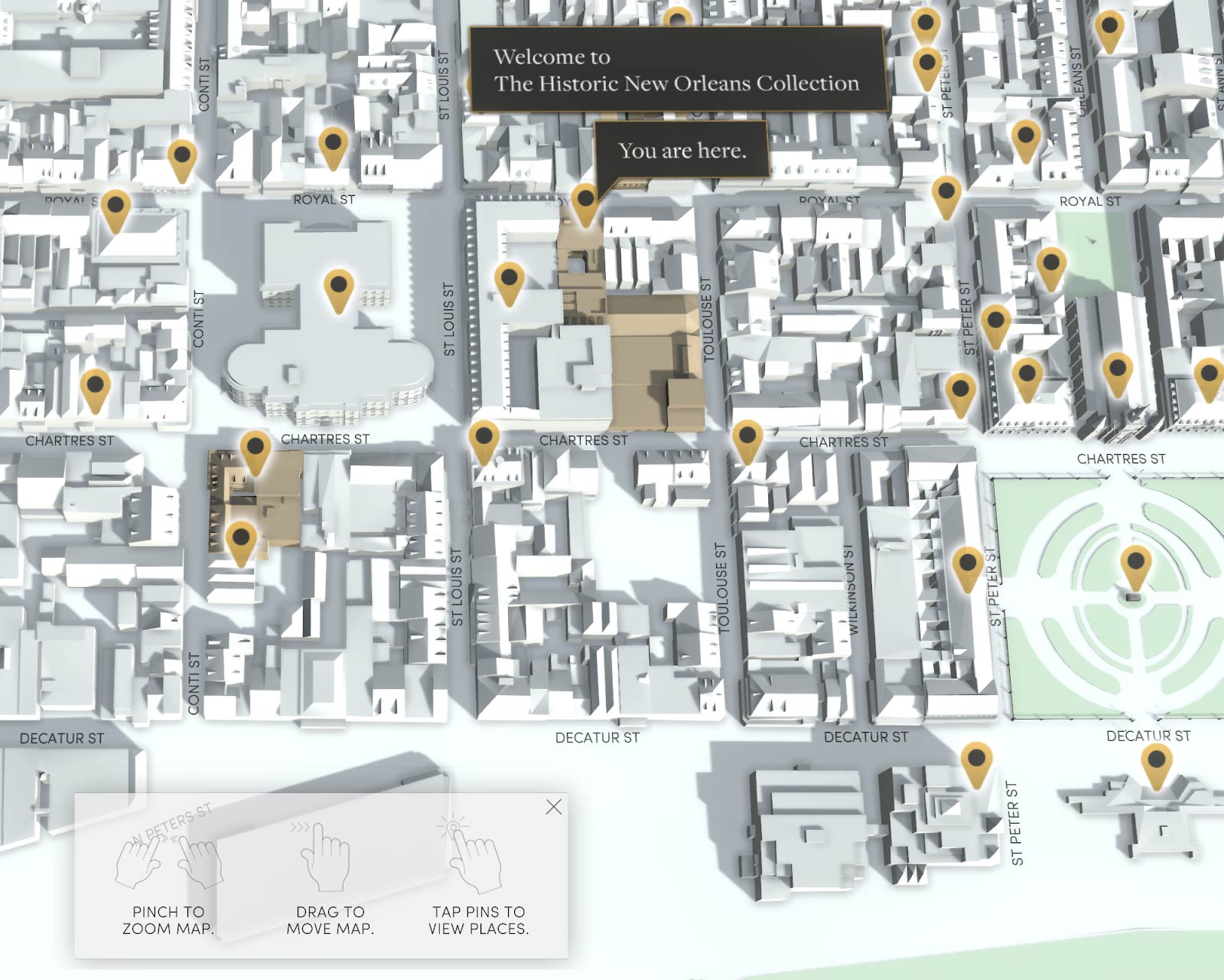 Strategies for Using Maps in Interactive Digital Exhibits