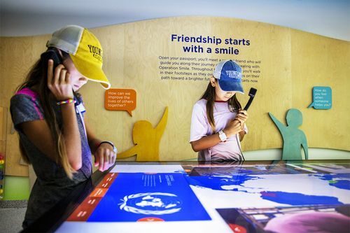 Interactive Exhibit Tells the Story of Operation Smile’s Mission