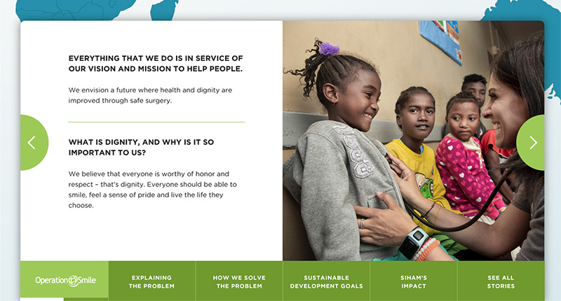 Interactive Exhibit Tells the Story of Operation Smile’s Mission