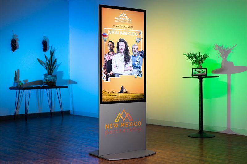 Custom Interactive Kiosk Highlights New Mexico Amenities and Locales
