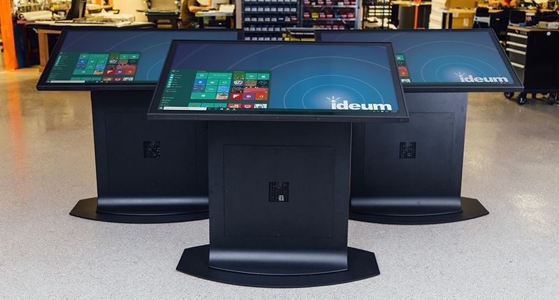 Redesigned Touch Tables & Displays