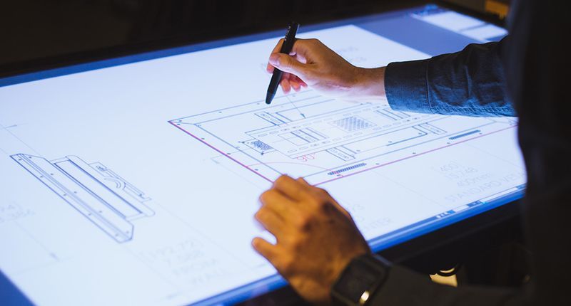 Bluebeam Revu on Ideum Drafting Multitouch Tables