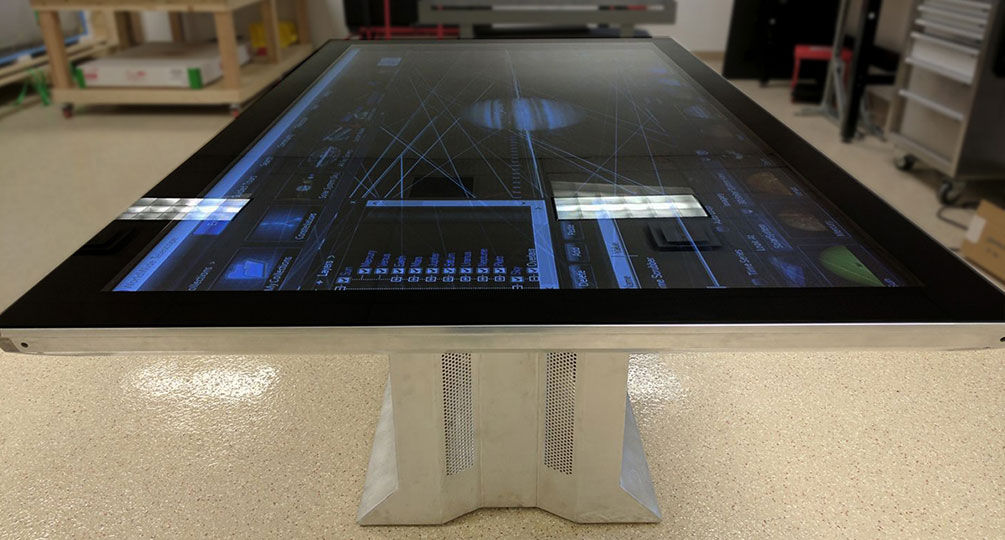 Colossus 86″ Multitouch Table Shipping