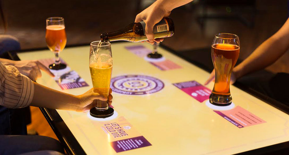 Interactive Beer Tasting Demo Highlights New Tangible Engine Software
