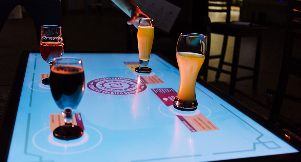 Interactive Beer Tasting Demo Highlights New Tangible Engine Software