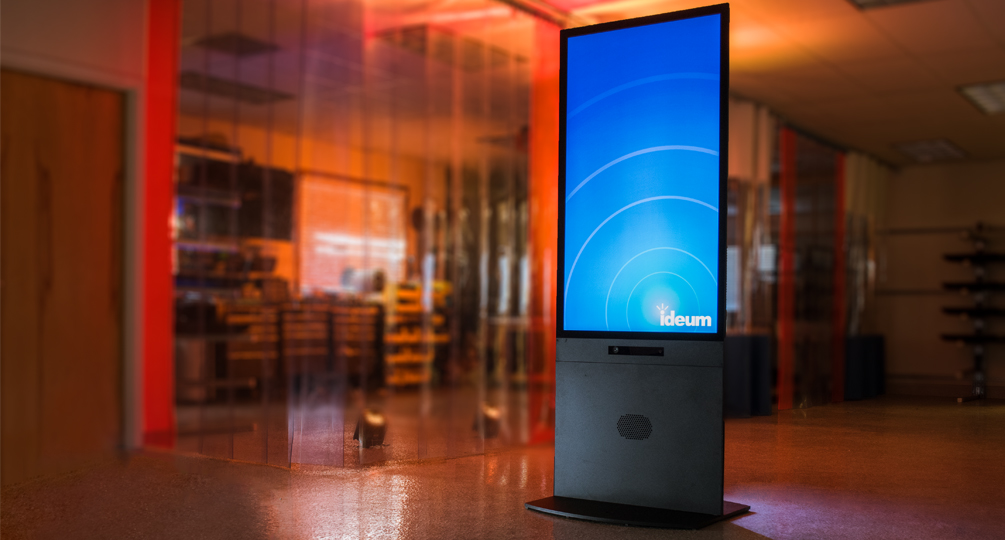Portrait Touch and Motion Kiosk, Redesigned