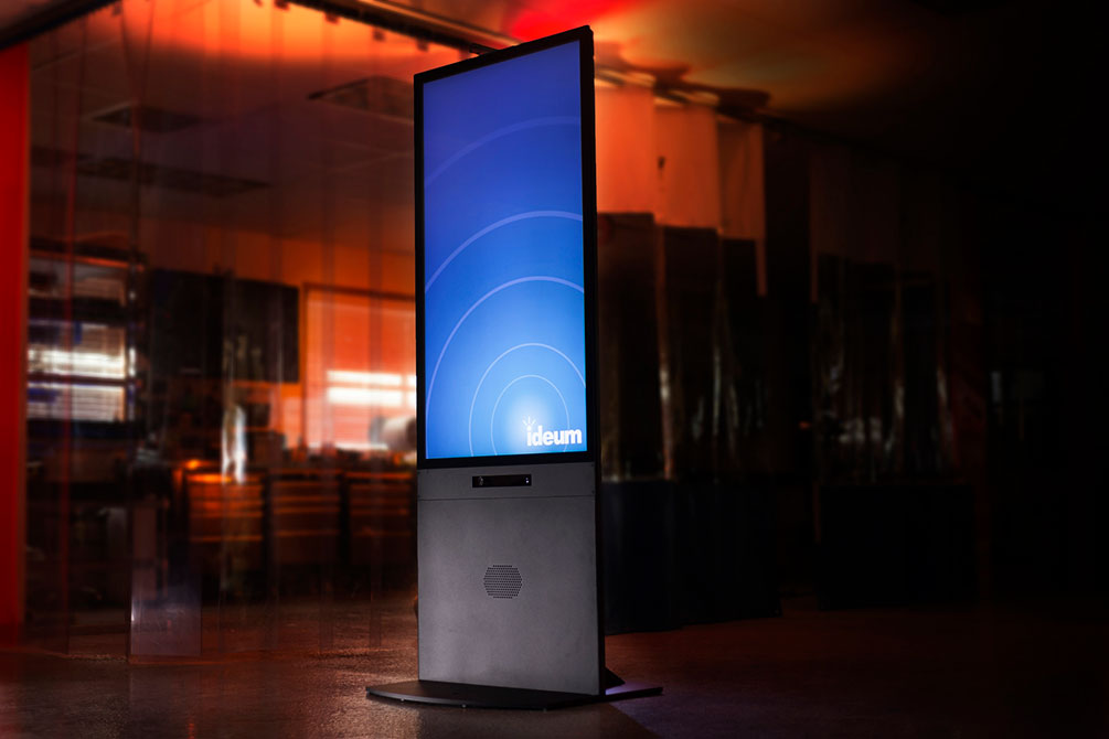 Portrait Touch and Motion Kiosk, Redesigned