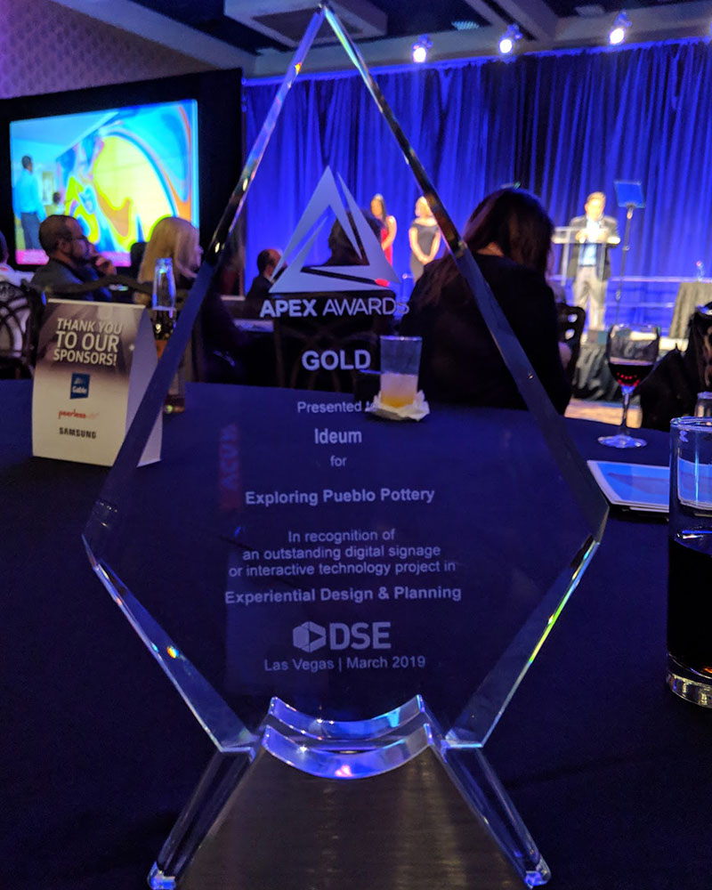 Exploring Pueblo Pottery Wins Gold APEX Award at DSE 2019