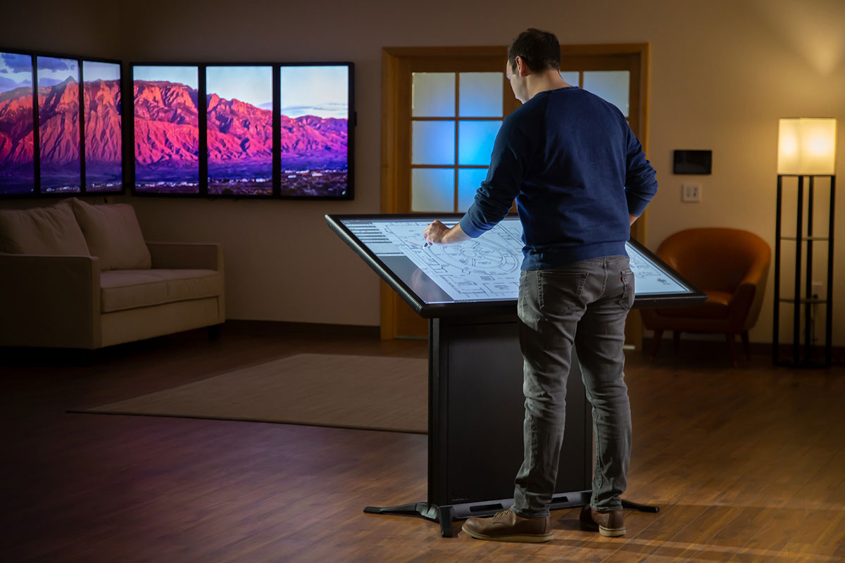 Introducing the Redesigned Drafting II Multitouch Table