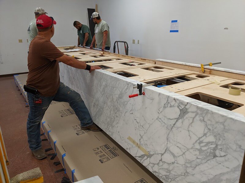 Ideum Builds Massive Multi-Display Marble Touch Table