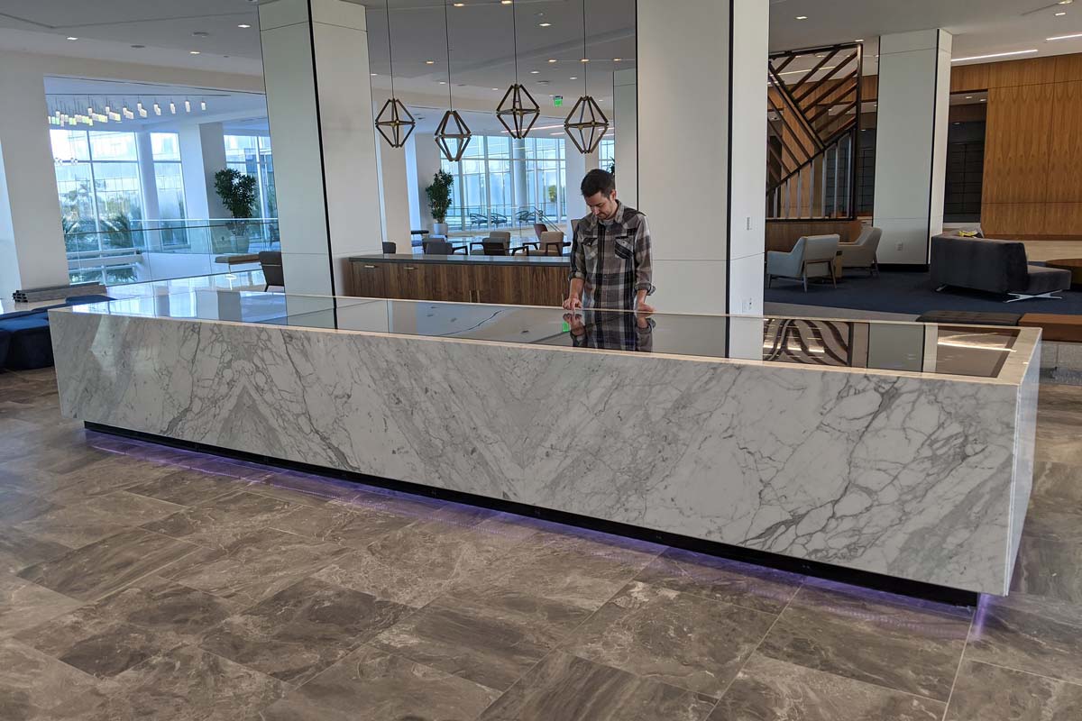 Ideum Builds Massive Multi-Display Marble Touch Table